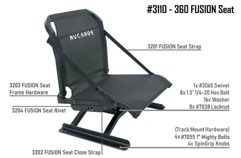 #3110 - 360 FUSION Seat – NuCanoe Inc