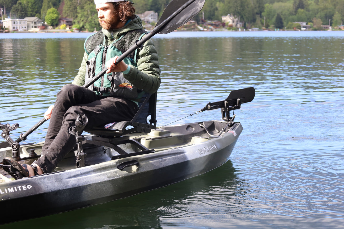 #7215 - QC Rudder System - FOOT Steer - U10 – NuCanoe Inc